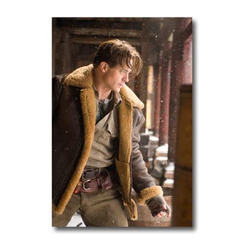 Amazon.com: Brendan Fraser poster, Canadian-American actor, Canvas ...