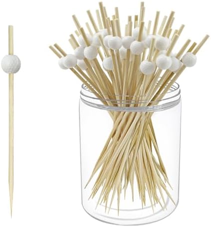 Amazon.com | 200Pcs Golf Cocktail Picks,4.7 Inch Golf Themed Fruit ...