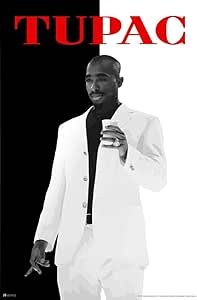 Amazon.com: Tupac Posters 2Pac Poster Gangster Movie Photo 90s Hip Hop ...