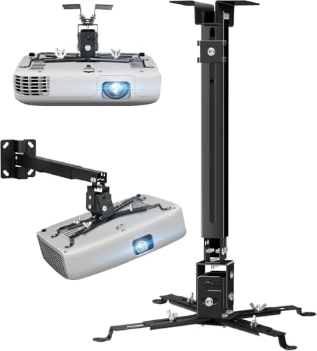 Amazon.com: 2-Be-Best Upgraded Projector Ceiling Mount - Adjustable ...