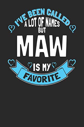 I've Been Called a Lot of Names but Maw is My Favorite: 6x9 Maw ...