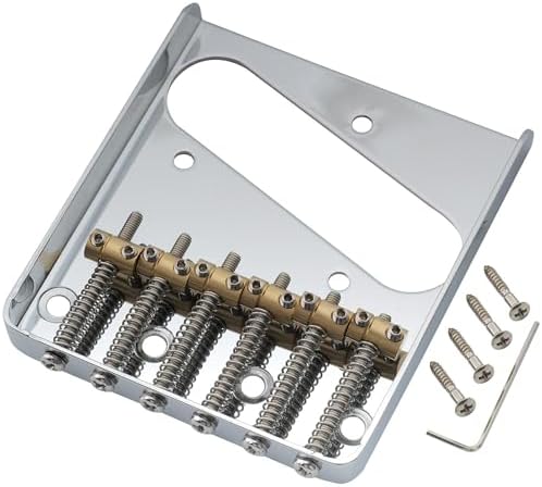 Amazon.com: Wilkinson WOT02 54mm (2-1/8 inch) Vintage Telecaster Bridge ...