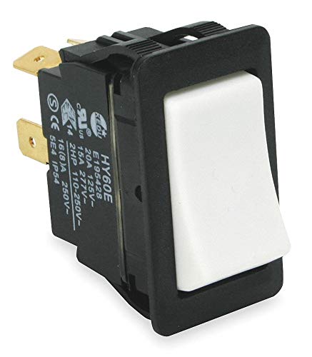 Rocker Switch, DPDT, 6 Connections: Electronic Component Toggle ...