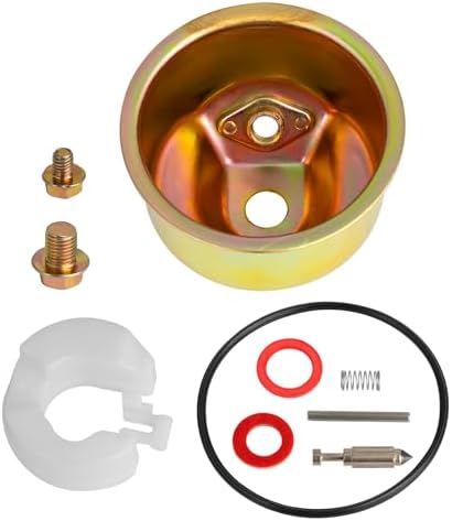 Amazon.com: GX120 Carburetor Float Bowl Chamber Kit, Float Bowl Needle ...