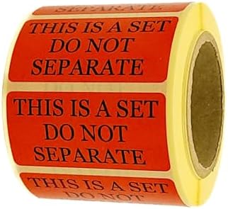 MD Labels Shipping Stickers on Roll 50 x 25 mm - 500 Pieces THIS IS A ...