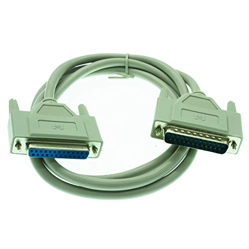 Generic 25Pin Db25 Parallel Male To Female Lpt Printer Db25 M-F Cable 1 ...