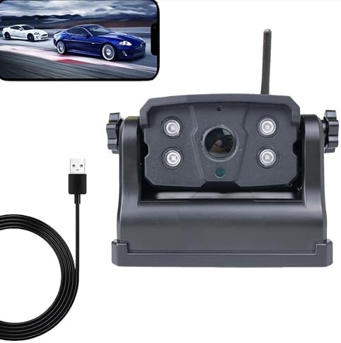 Amazon.com: Magnetic Wireless Backup Camera - Rechargeable Magnetic ...
