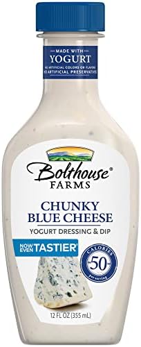 Amazon.com : Bolthouse Farms Dressing, Chunky Blue Cheese Creamy Yogurt ...