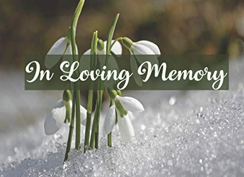 In Loving Memory: Guest book for Memorial & Funeral services ...