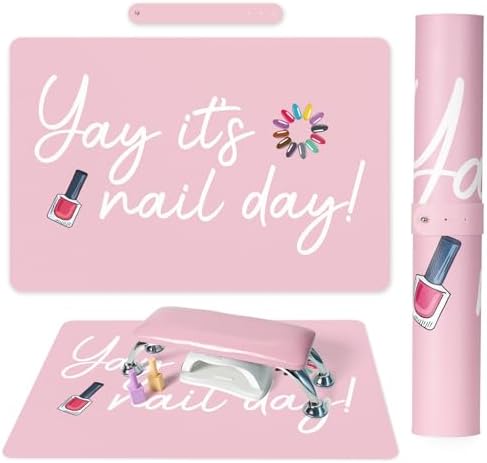 Amazon.com: ANGNYA U-shaped Arm Rest for Nails Tech, Nail Arm Rest with ...