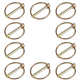 Amazon.com: 10 Pack Lynch Pin Assortment Kit, 3/16” Linch Pin with Ring ...