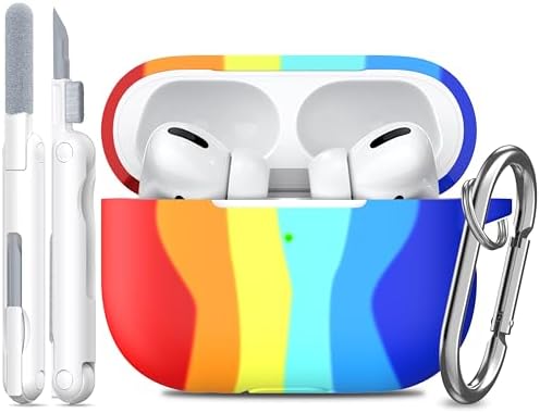 Amazon.com: R-fun for AirPods Pro 2 Case, Soft Silicone Protective ...