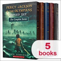 Percy Jackson & The Olympians Boxed Set The Complete Series 1-5: The ...