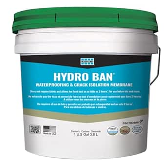 Laticrete HYDRO BAN Waterproofing/Crack Isolation Membrane Mini Unit, 1 ...