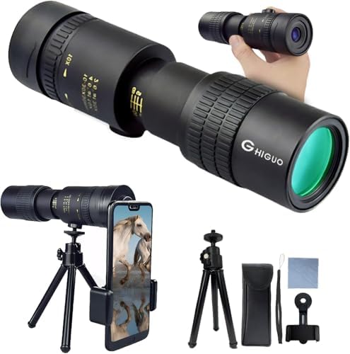 Amazon.com: 10-300x40 Monoculars for Adults High Powered, Compact ...