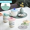 Silicone Drink Covers - Airtight, Heat-Resistant Cup Lids for Mugs ...