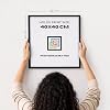 Photoframe4you - Nancy 40x40 cm Matte Black Plastic Picture Frame with ...