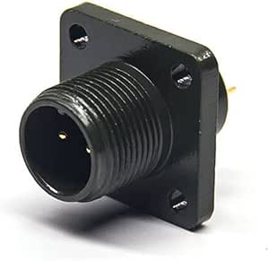 Amazon.com: Elecbee MS3102A10SL-4P Box Mount Receptacle 2 Pin16 Solder ...