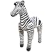 Amazon.com: Jet Creations 60" Tall Inflatable Zebra Toy, White with ...