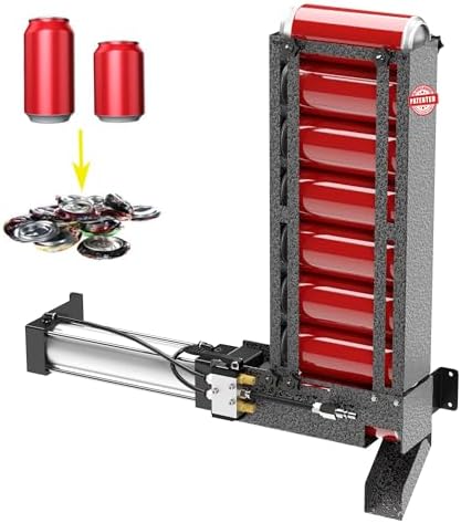 Amazon.com: ATINY Auto Can Crusher with Hopper, Heavy Duty Pneumatic ...