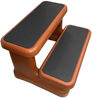 ABC Spa Plastic Black Spa Steps with 10" x 28" Soft Foam Tread – 16 ...