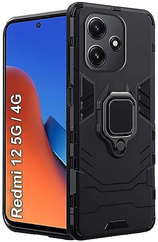 SPAZY CASE® Poco M6 Pro 5G / Redmi 12 4G / 5G Back Cover | Dual Layer ...