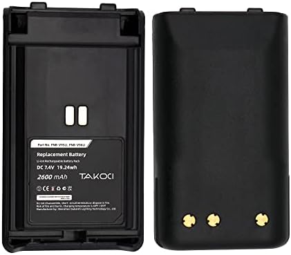 Amazon.com: TAKOCI Replacement Battery for YAESU Vertex VX-351 VX-354 ...