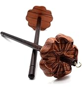 Amazon.com: DICHA 3 Inch Drop Spindle Kit- High Low Whorl Wooden ...