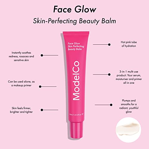 ModelCo Face Glow Skin-Perfecting Beauty Balm For Women 1.01 oz Balm ...
