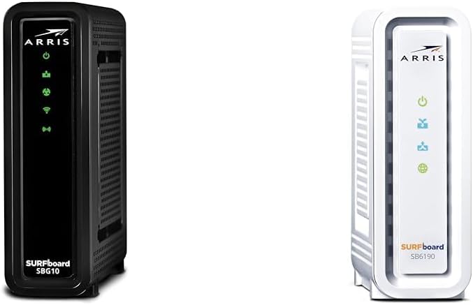Amazon.com: ARRIS Surfboard SBG10 16 x 4 DOCSIS 3.0 Cable Modem & Wi-Fi ...