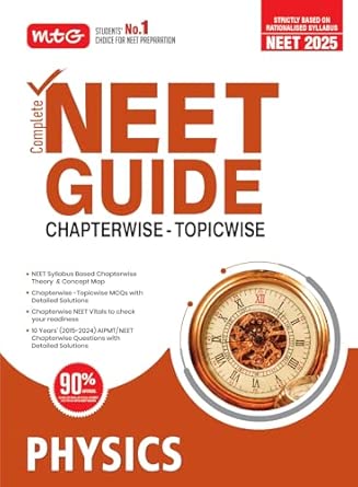 Buy MTG Complete NEET Guide Physics Book For 2025 Exam - NEET ...