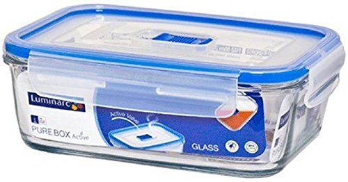Buy Luminarc Pure Box Rect 82 cl - 820 ml Glass Food Storage (Clear ...
