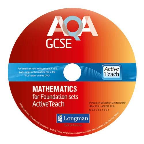 AQA GCSE Mathematics for Foundation sets ActiveTeach DVD-ROM: for ...