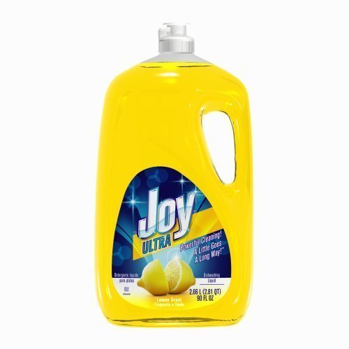 Amazon.com : Joy Ultra Dishwashing Liquid, Lemon Scent, 90-Ounce (Pack ...