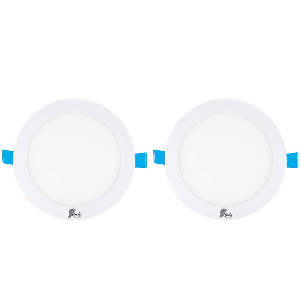 Ujala Led 15 Watt Round Panel Ceiling Light - 110 Lumen/Watt, B22 Base ...