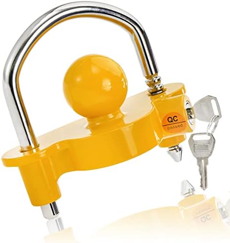 Amazon.com: Yesland Trailer Hitch Locks, Universal Adjustable U-Shape ...
