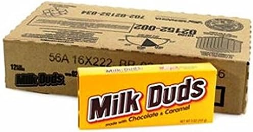 Amazon.com: Milk Duds Candy, 5-Ounce Boxes (Pack of 12) : Grocery ...