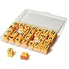 Educational Insights Lowercase Jumbo Alphabet Stamps - 1471 Orange ...