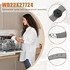 Amazon.com: WD22X27724 WD22X33499 Dishwasher Spray Arm Dishwasher Lower ...