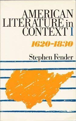 Amazon.com: American Literature in Context: 1620-1830: 9780416745900 ...