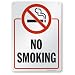 Amazon.com: SmartSign 14 x 10 inch “No Smoking” Metal Sign with Symbol ...