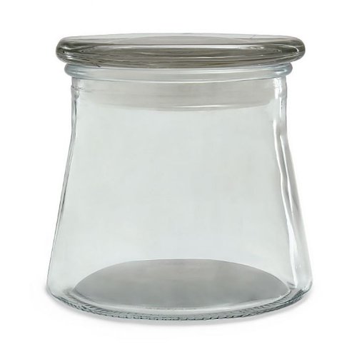 Mom Italy Pyramid Glass Airtight Jar, 500ml : Amazon.in: Home & Kitchen