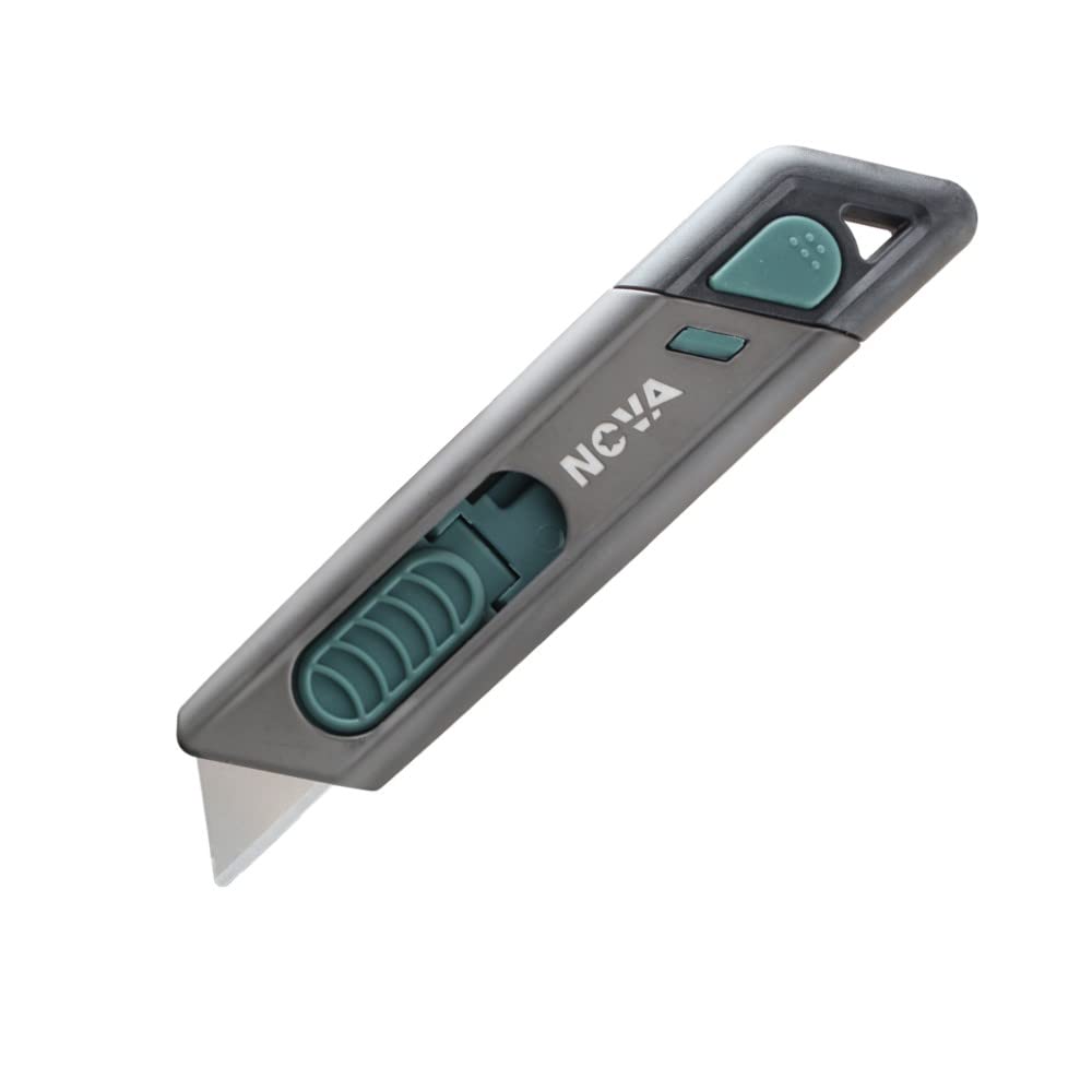 Snapklik.com : Nova Lock N Cut Self-Retracting Safety Box Cutter