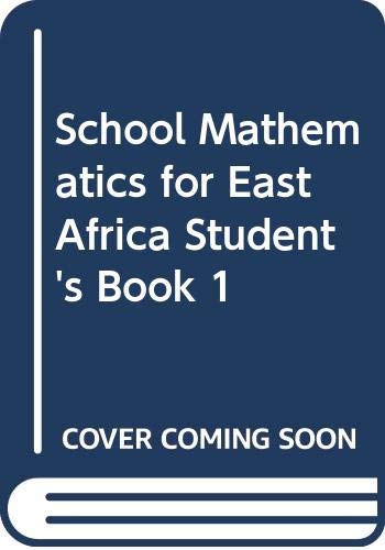 Amazon.com: School Mathematics for East Africa Student's Book 1: ...