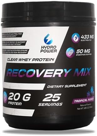 Amazon.com: Hydro Power Clear Whey Protein Recovery Mix - Tropical ...