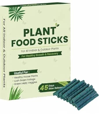 Organic Sticks for Plants, Promotes Healthy Growth, Beautiful Flowers ...