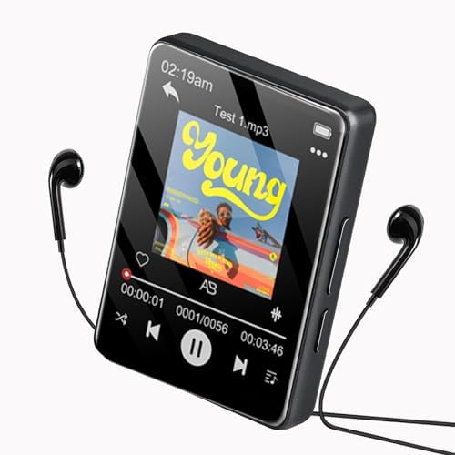 Amazon.com: 64GB MP3 Player with Bluetooth 5.3, Portable Digital ...