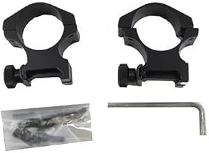 Amazon.com : Ironsighter 52mm Weaver Style Objective Rings, 1-Inch ...