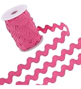Amazon.com: GORGECRAFT 16.4Yds x 8mm RIC Rac Bending Fringe Trim Wave ...