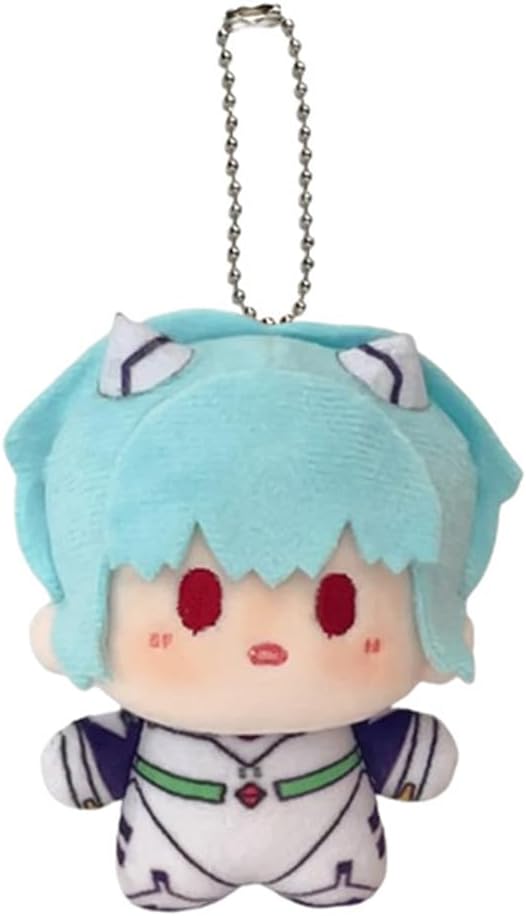 Amazon.com: Ayanami Rei Plush Keychain Plush Pendant Stuffed Plushies ...